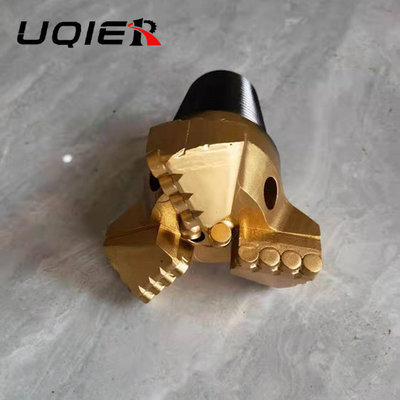 drilling equipment 76mm  PDC bit with three wings for drilling Wells