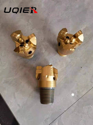 drilling equipment 76mm  PDC bit with three wings for drilling Wells